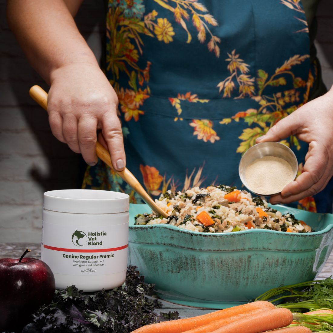Canine Regular Premix with Grass-fed Beef Liver | Holistic Vet Blend