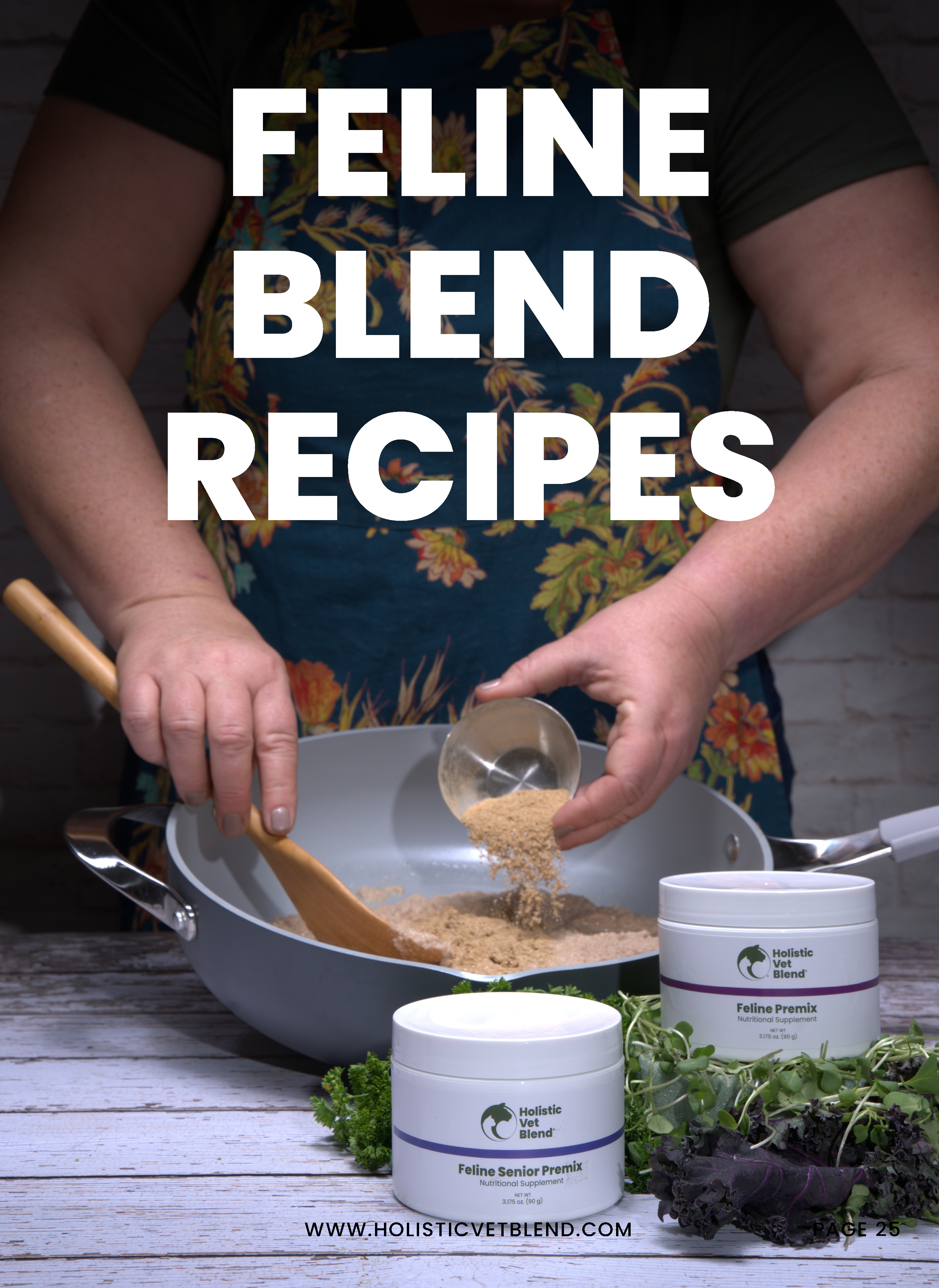 PDF Digital Download Cookbook - The Holistic Vet Blend Cookbook for Ca