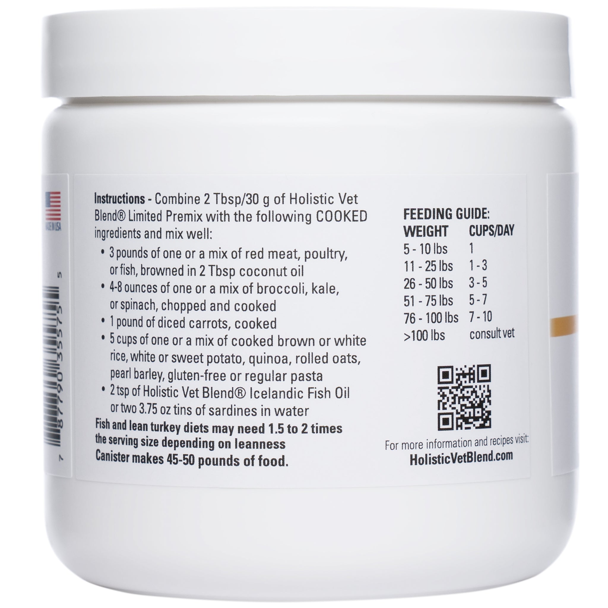 Canine Limited Premix | Holistic Vet Blend