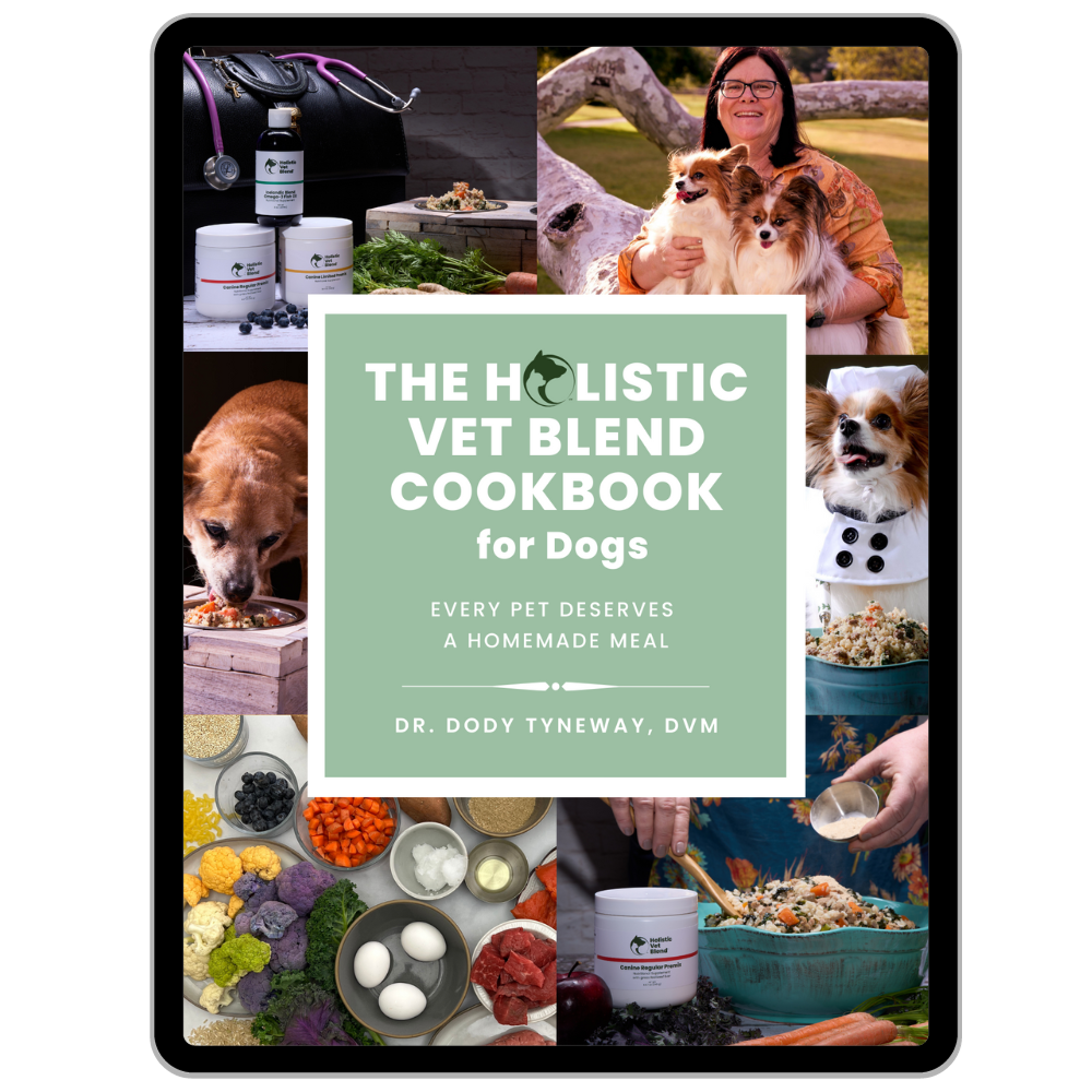 PDF Digital Download Cookbook - The Holistic Vet Blend Cookbook for Do